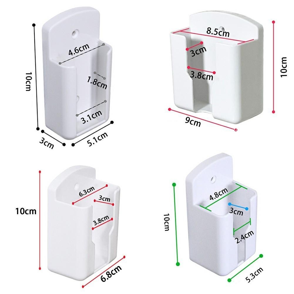 【HEPA】 Universal White Air Conditioner Remote Control Holder Wall ...
