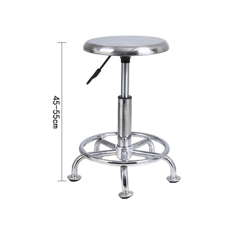 QY*Stainless Steel Bar Chair Bar Swivel Chair School Medical Dental ...
