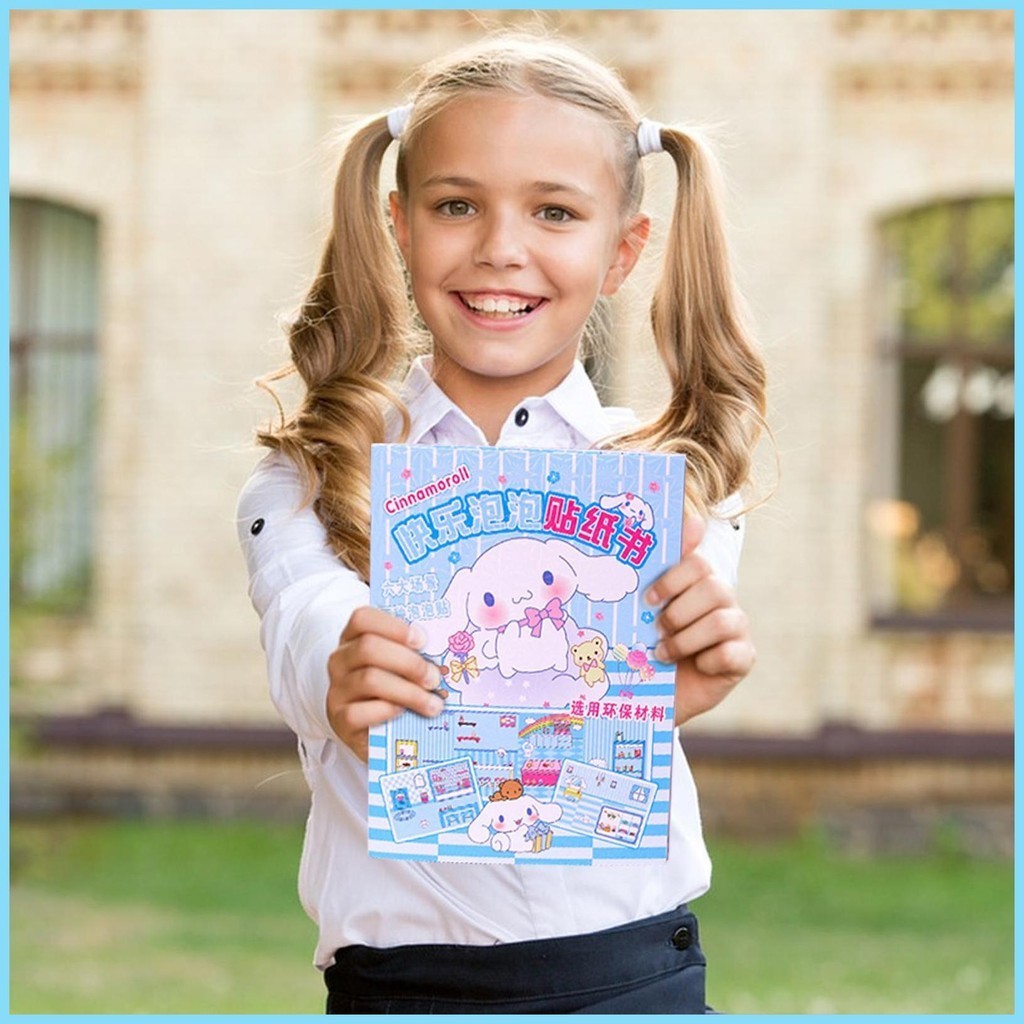Bubble Sticker Book Preschool Activities Busy Quiet Book Reusable Puffy ...