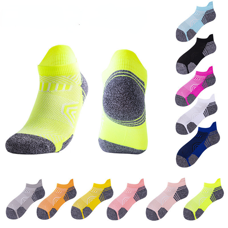 Summer quick drying running socks for men and women, colorful sports ...