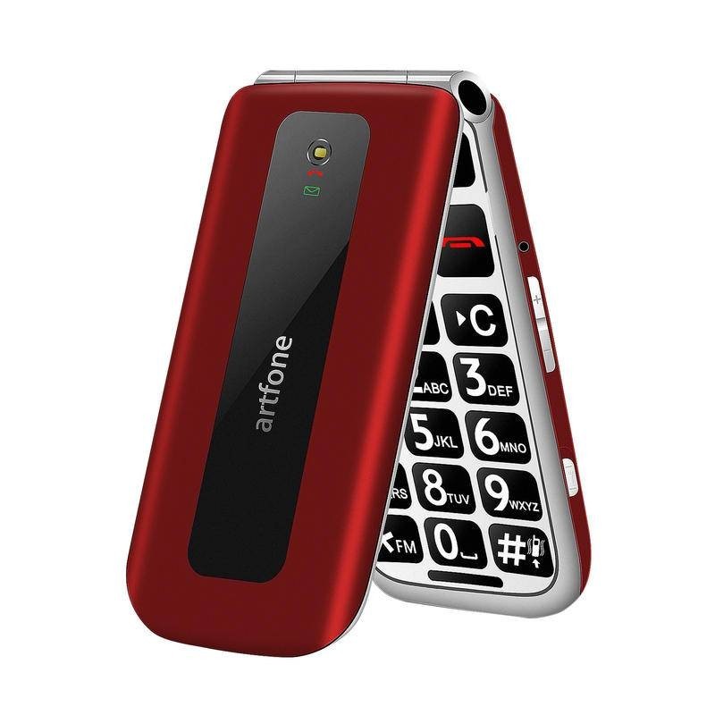 Artfone F20 Big Button Senior Flip Mobile Phone For Elderly Unlocked ...