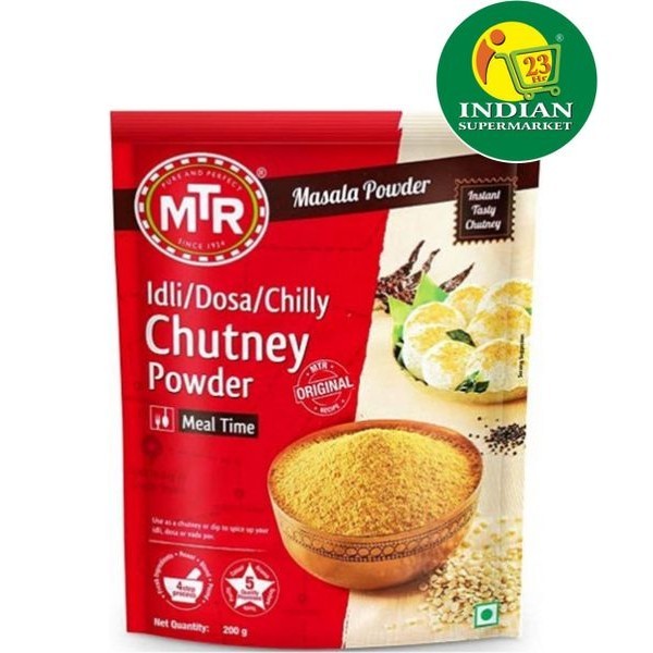 MTR Masala Powder Idli Dosa Chiilly Chutney Powder 200g | Shopee Singapore