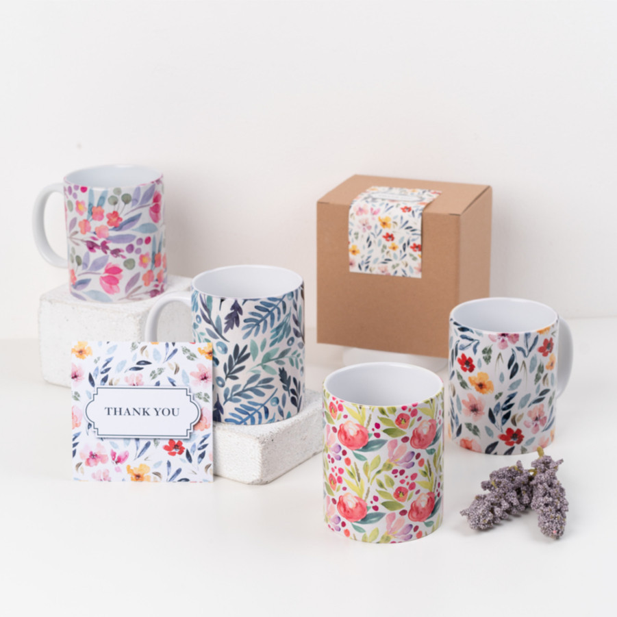 Seruni Living Hampers contains beautiful mugs | Shopee Singapore