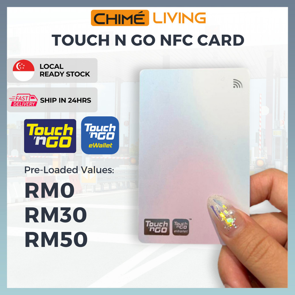 Touch N Go 2025 NFC Enhanced TNG Card for JB MY Toll | Carpark Parking ...