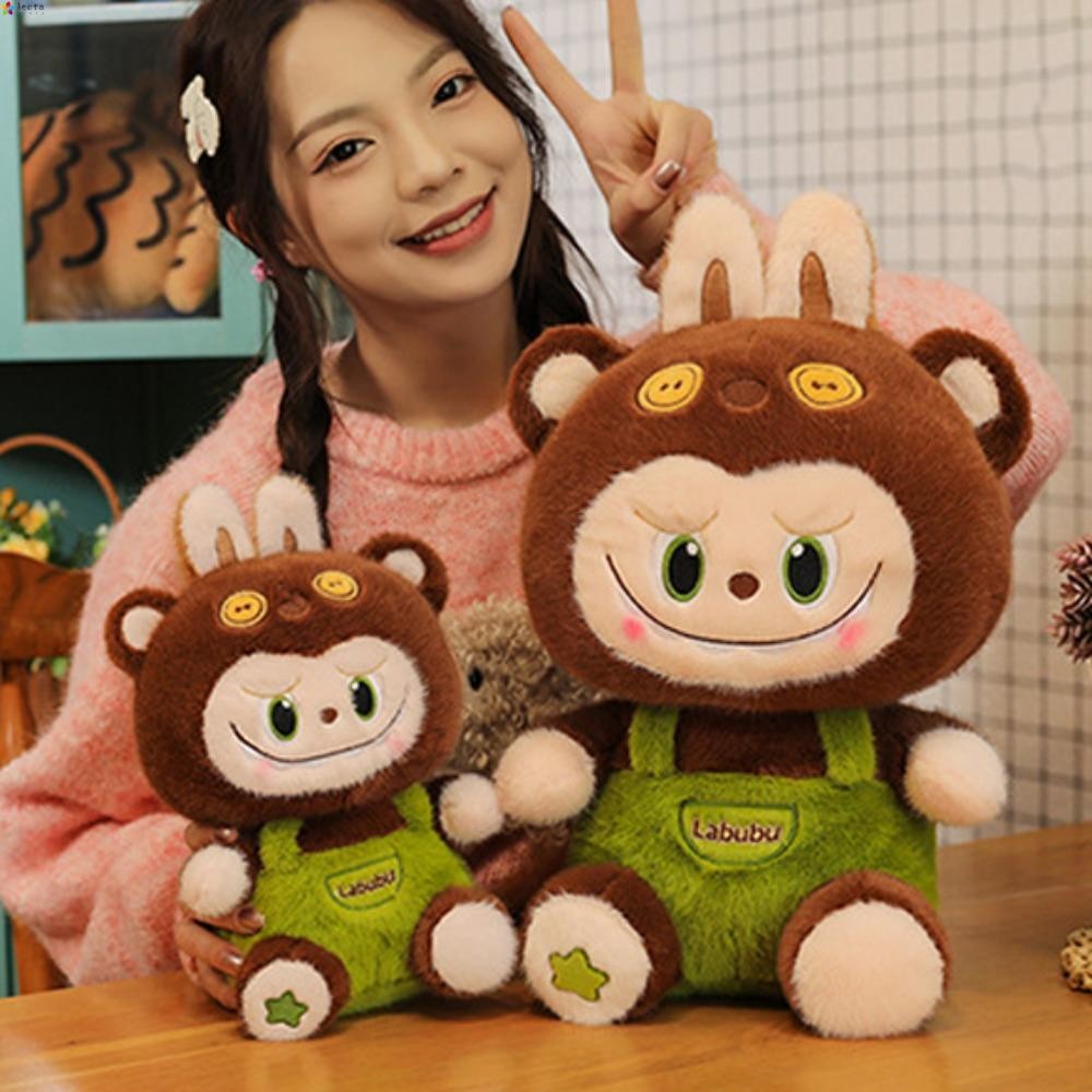 LEOTA Rabbit Labubu Doll, Green Stuffed Labubu Plush Toy, Anime Cartoon ...