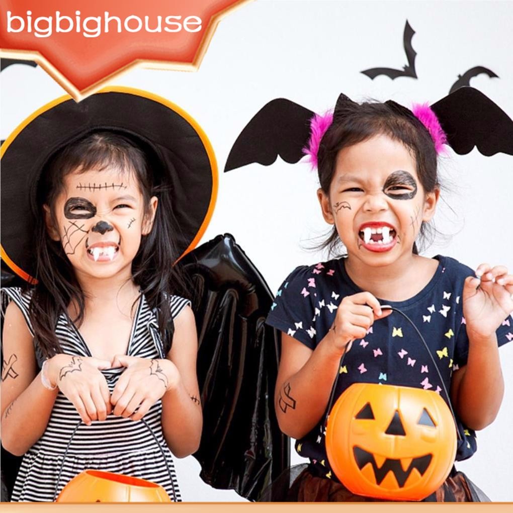 White Cosplay Vampire Fangs For Realistic Party Supplies Trick Toys ...