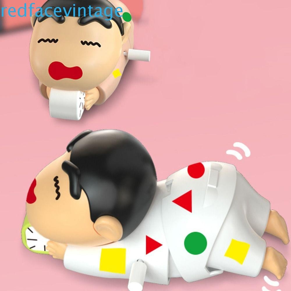 REDFACEVINTAGE Crayon Shin-Chan Clockwork Toys, Interactive Q-style ...