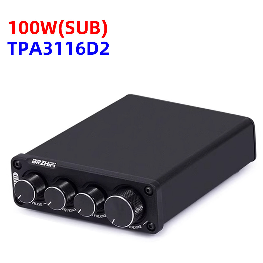 100W HIFI Fever Audio Professional Subwoofer Class D Digital Amplifier ...