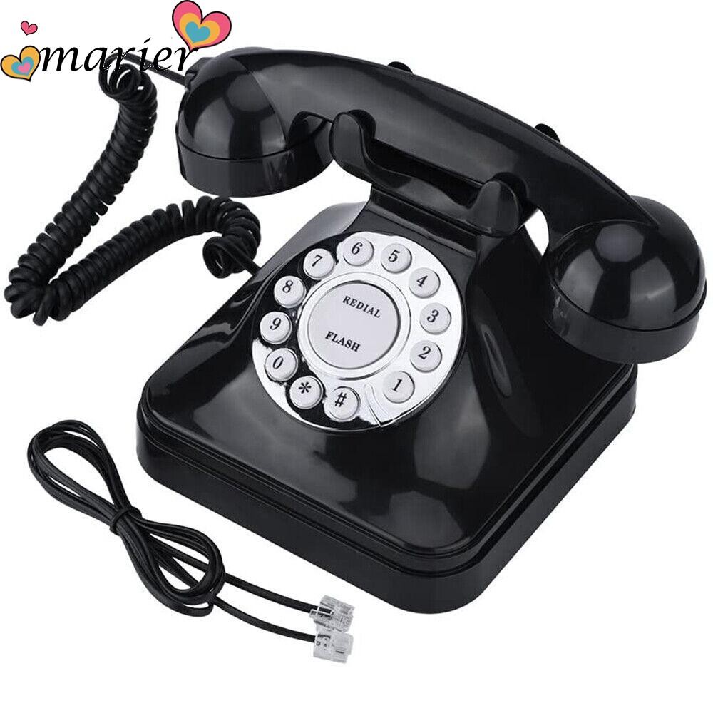 MARIER Vintage Landline Telephone, Classic Wired Retro Style Home Phone ...