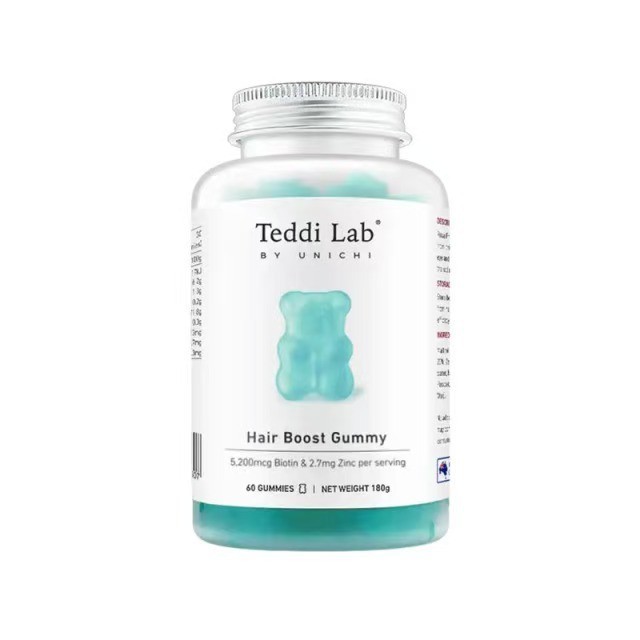 Teddi Lab Unichi Hair Boost Gummy (60 Gummies) | Shopee Singapore