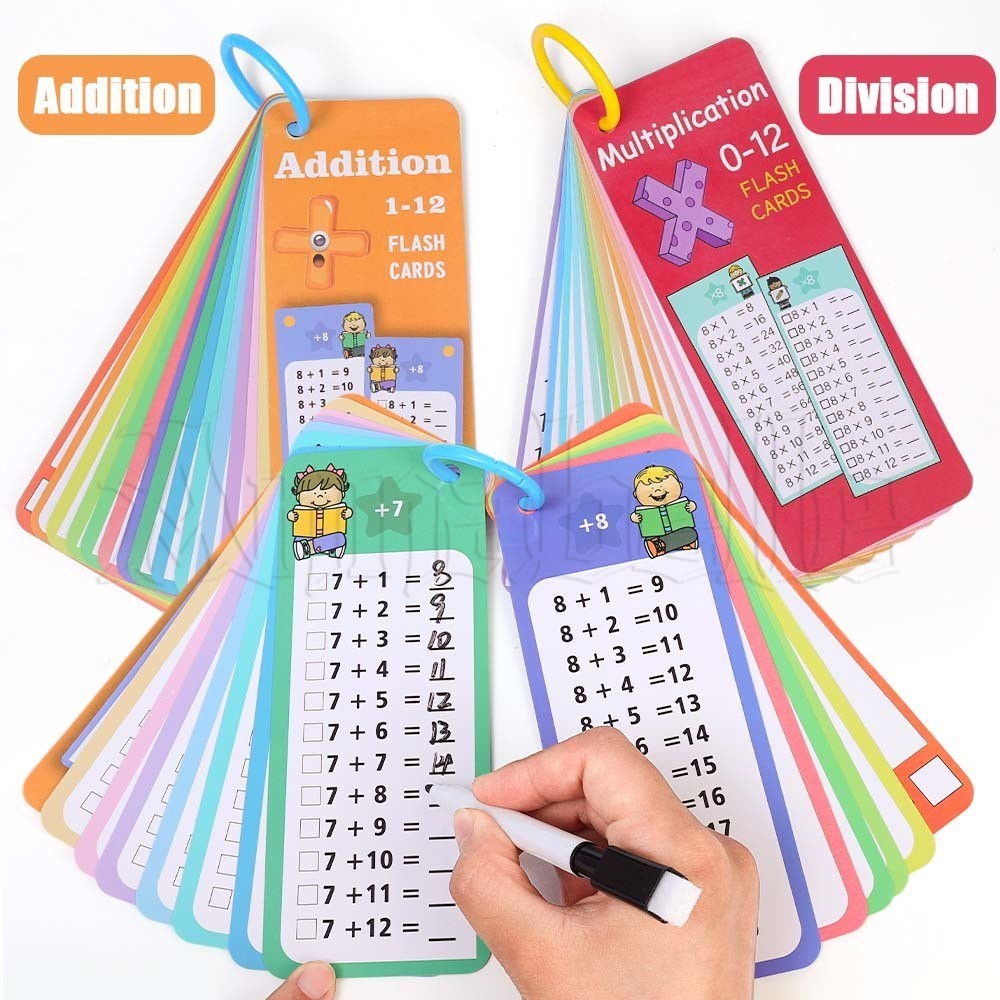 Early Education Arithmetic Card - Math Game Kids Arithmetic Toy ...