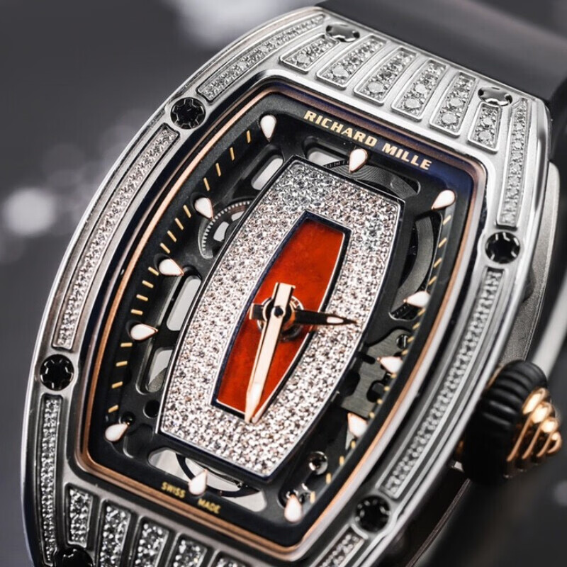 Rm Ladies Series RM07-01 Automatic Mechanical Female Dial 45.66 x 31.40 ...