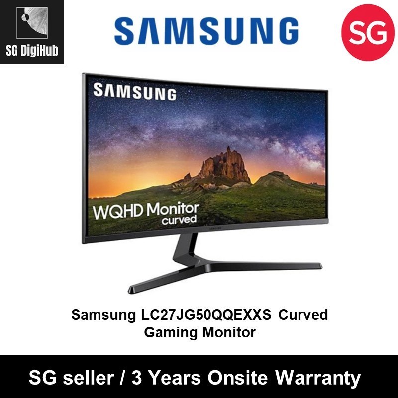 (Ready Stock) Samsung LC27JG50QQEXXS Curved Gaming Monitor (3 Years ...
