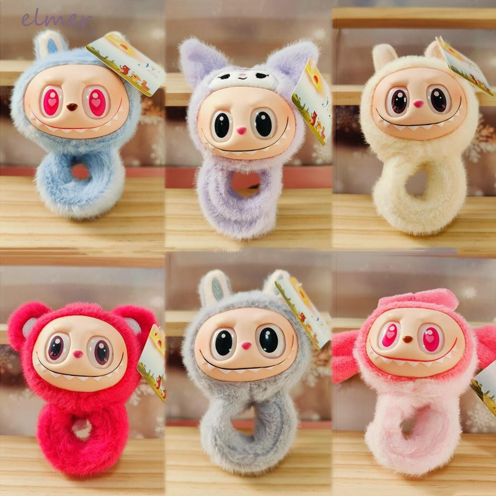 ELMER Labubu Plush Slap Bracelet, Kuromi Melody Labubu Slap Snap Doll ...