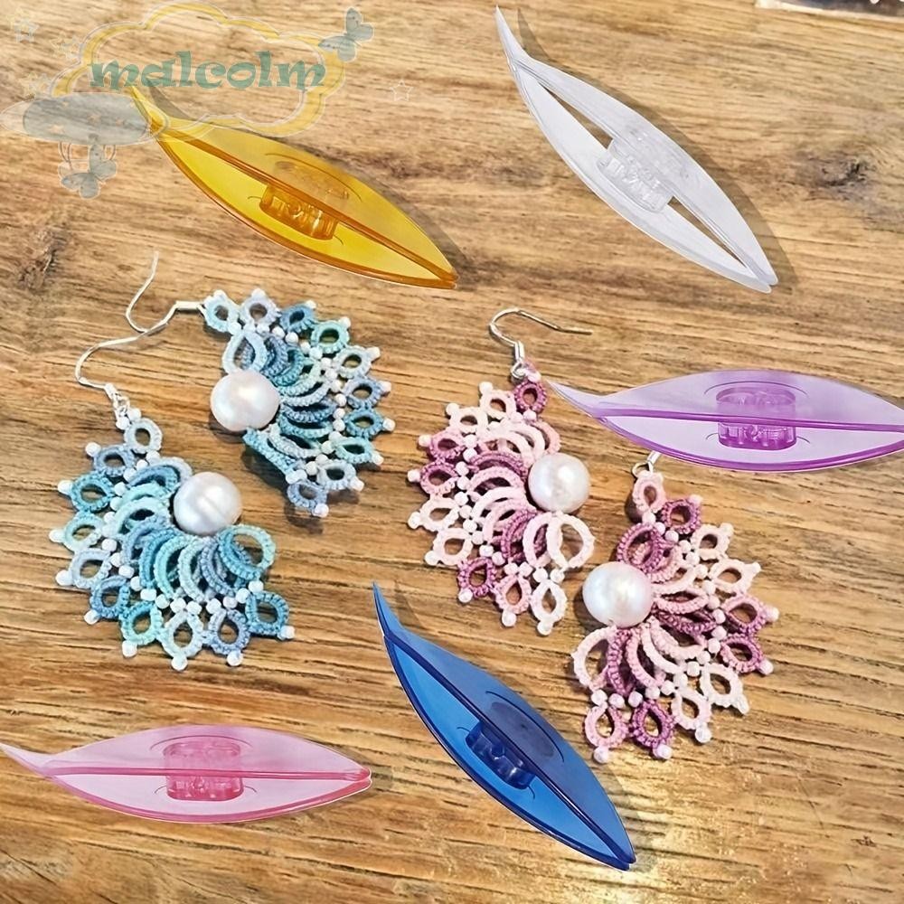 MALCOLM Shuttle Weaving Tool, Plastic Large Hand Lacemaking Craft Tool ...