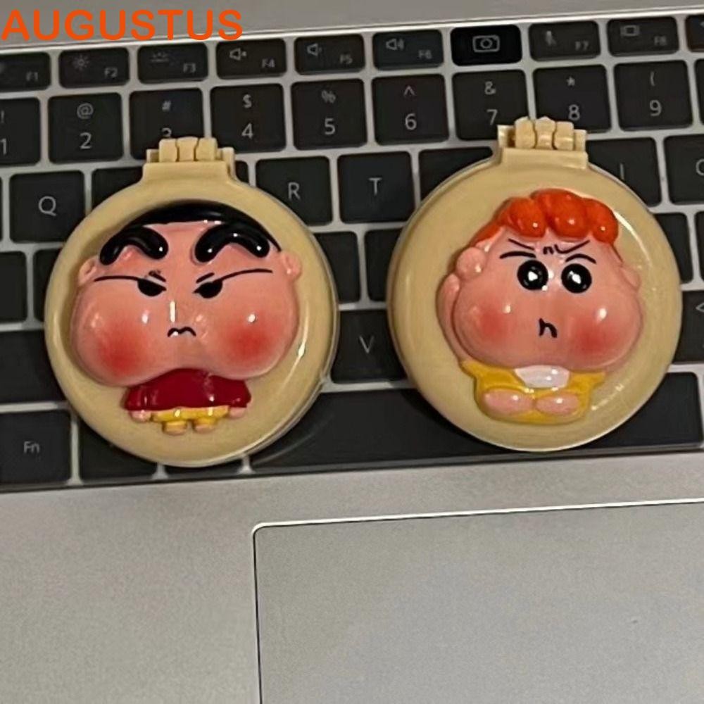 AUGUSTUS Cartoon Air Comb, Cute 2 In 1 Crayon Shin-Chan Anime Comb ...
