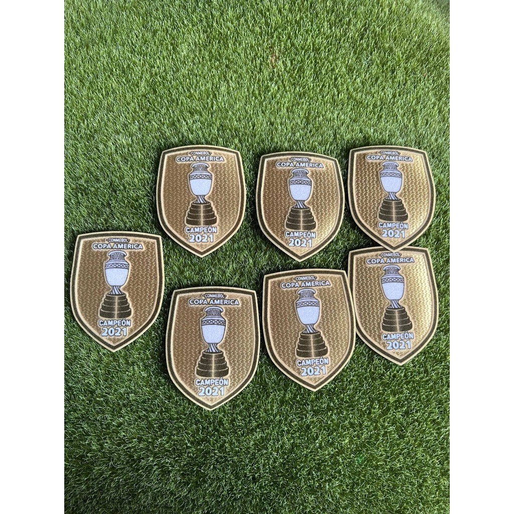 2021 Copa America Campeon Patch Soccer Badge | Shopee Singapore