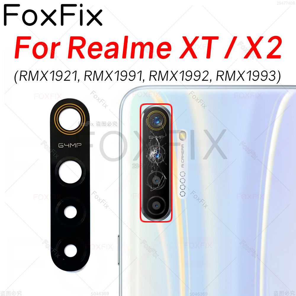 Rear Back Camera Lens Glass Cover For Realme XT X2 RMX1921 RMX1991 ...