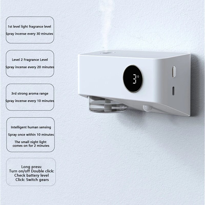 Automatic Motion Sensor Diffuser for Home Bathroom Fragrance ...