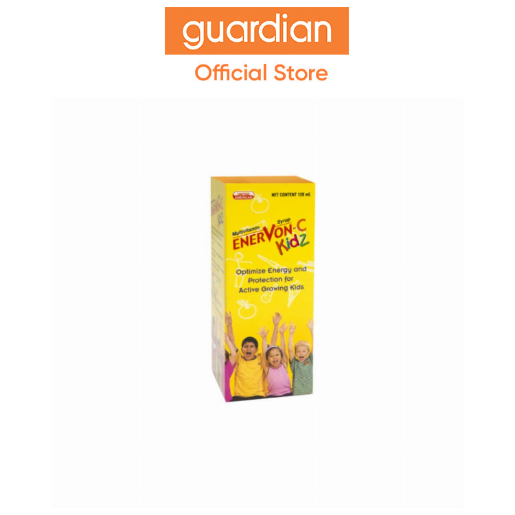 Enervon C Kidz Multivitamin Syrup, 120ml | Shopee Singapore