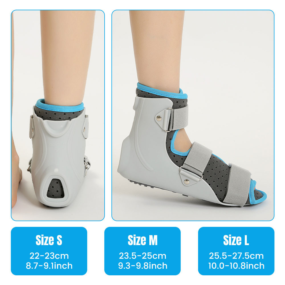 2PCS Adjustable Foot Wrap Fracture Stabilizer Sprained Fixed Splint ...
