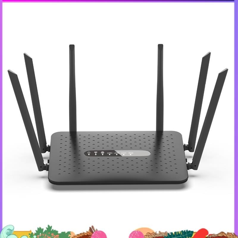 WIFI Router Gigabit Wireless Router 2.4G/5G Dual Band WiFi Router with ...