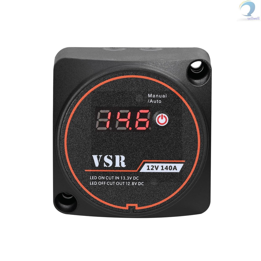 12 V 140A Dual Battery Isolator Battery Isolation Controller Manual ...