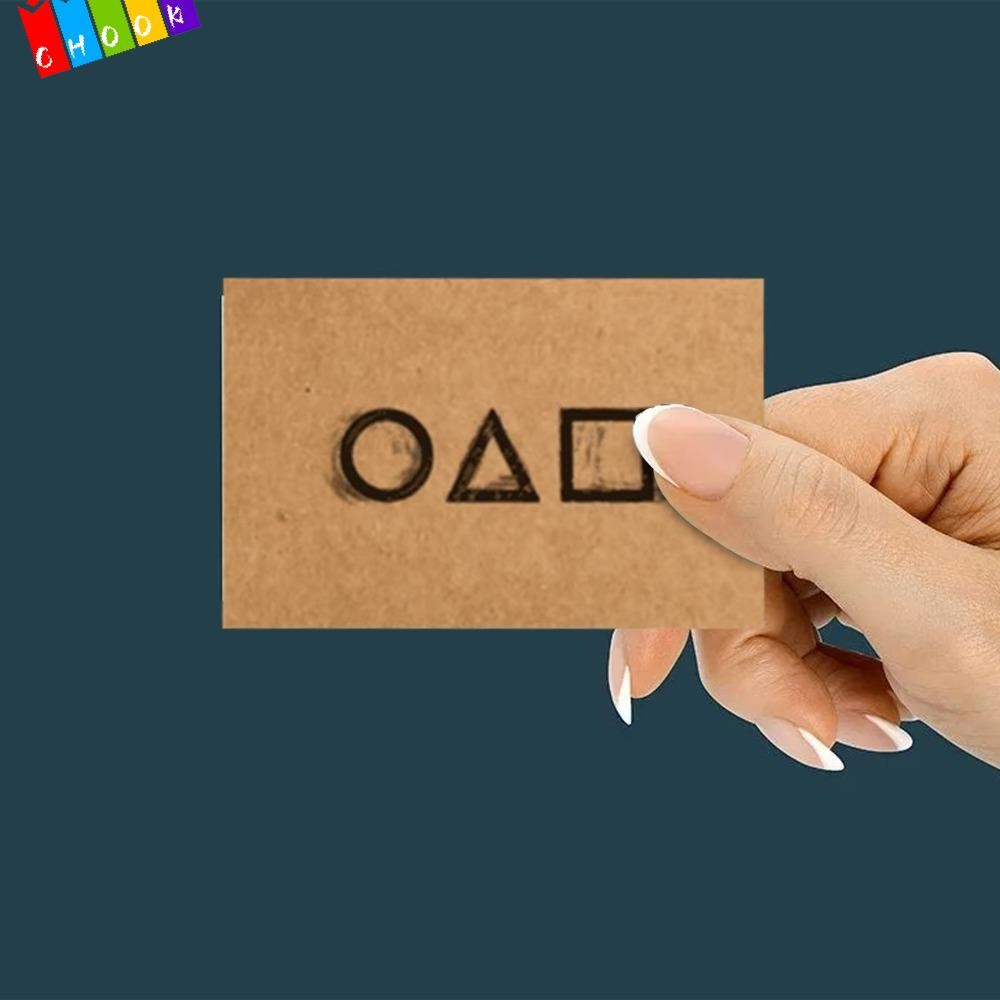 CHAAKIG 10/20pcs Cosplay Invitation Card, Movie Props Party Gifts Game ...