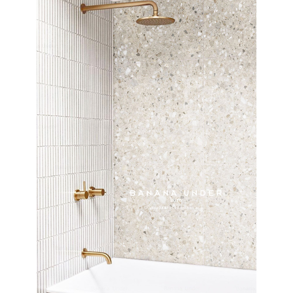 under Banana MCM|Vintage Terrazzo Tiles Bauhaus Large Particle Light ...