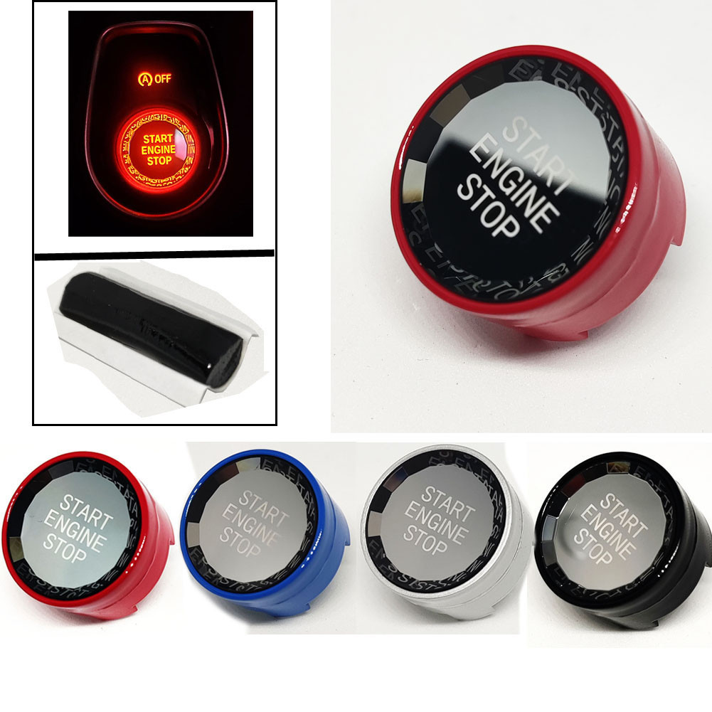 BMW ENGINE START STOP Switch Button Sticker For BMW 1 2 3 4 5 6 7 ...
