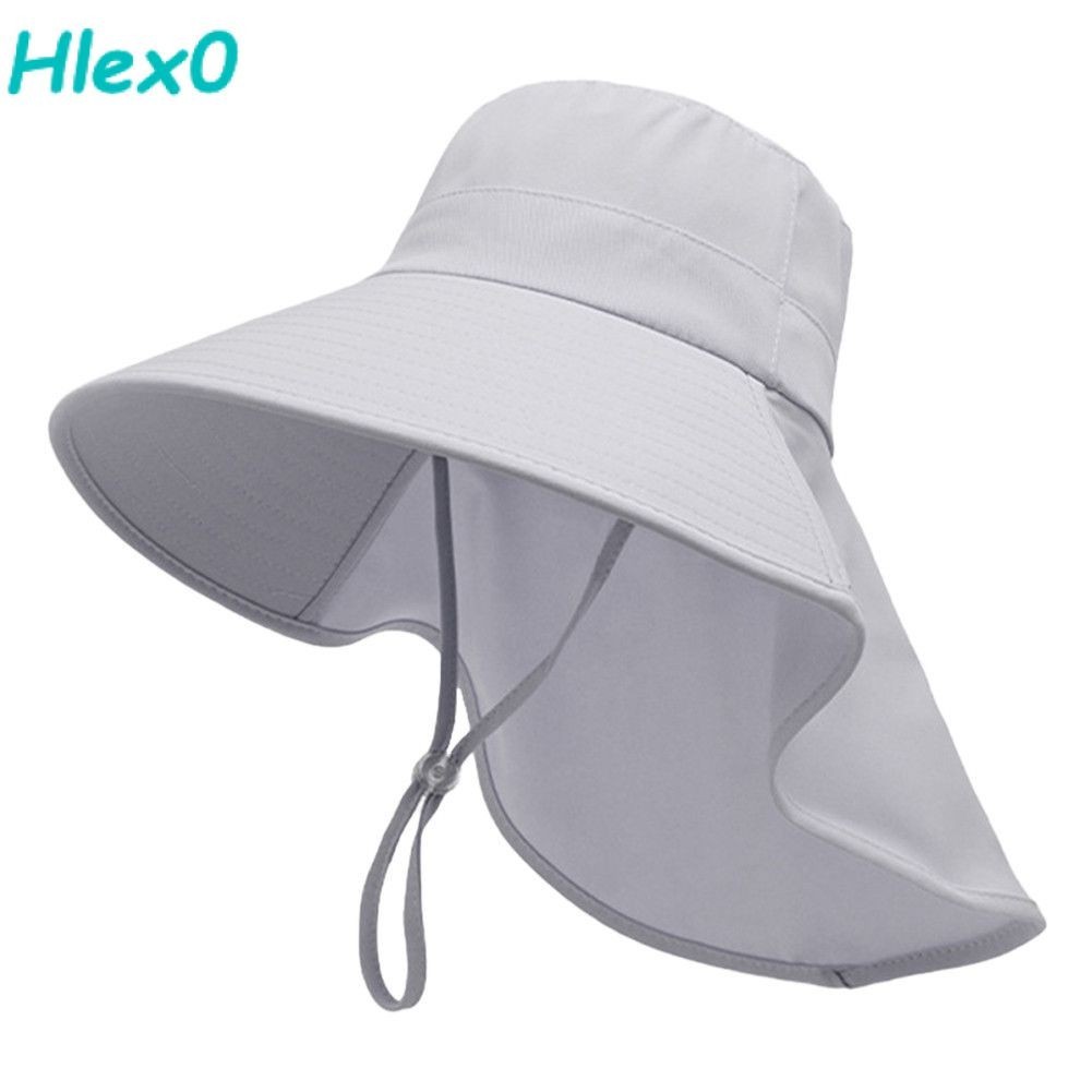 Ice Silk Big Brim Sun Hat Women's Sun Protection Cap UV Protection Sun ...