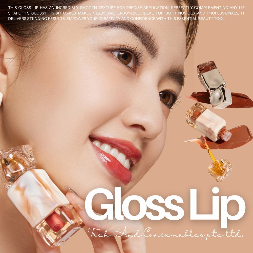 MISTINE Latte Lip Gloss Lip Cream Moisturizing Long-lasting Gloss ...