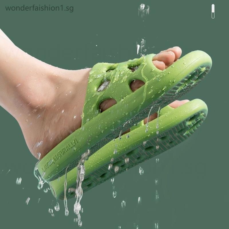 Ultra Light Eva Hole Slippers For Bathroom Toilets Molded Monolithic ...
