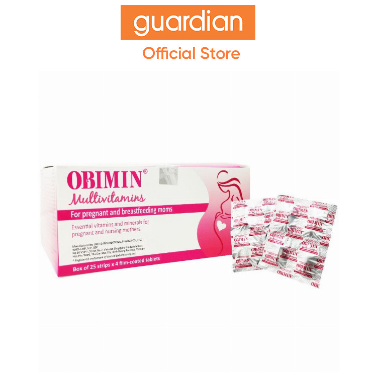 Obimin Multivitamins Tablets, 100 tablets | Shopee Singapore