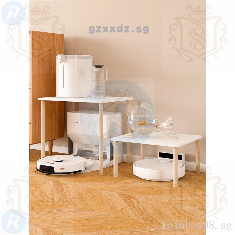 Floor sweeping robot storage rack printer rack living room floor ...