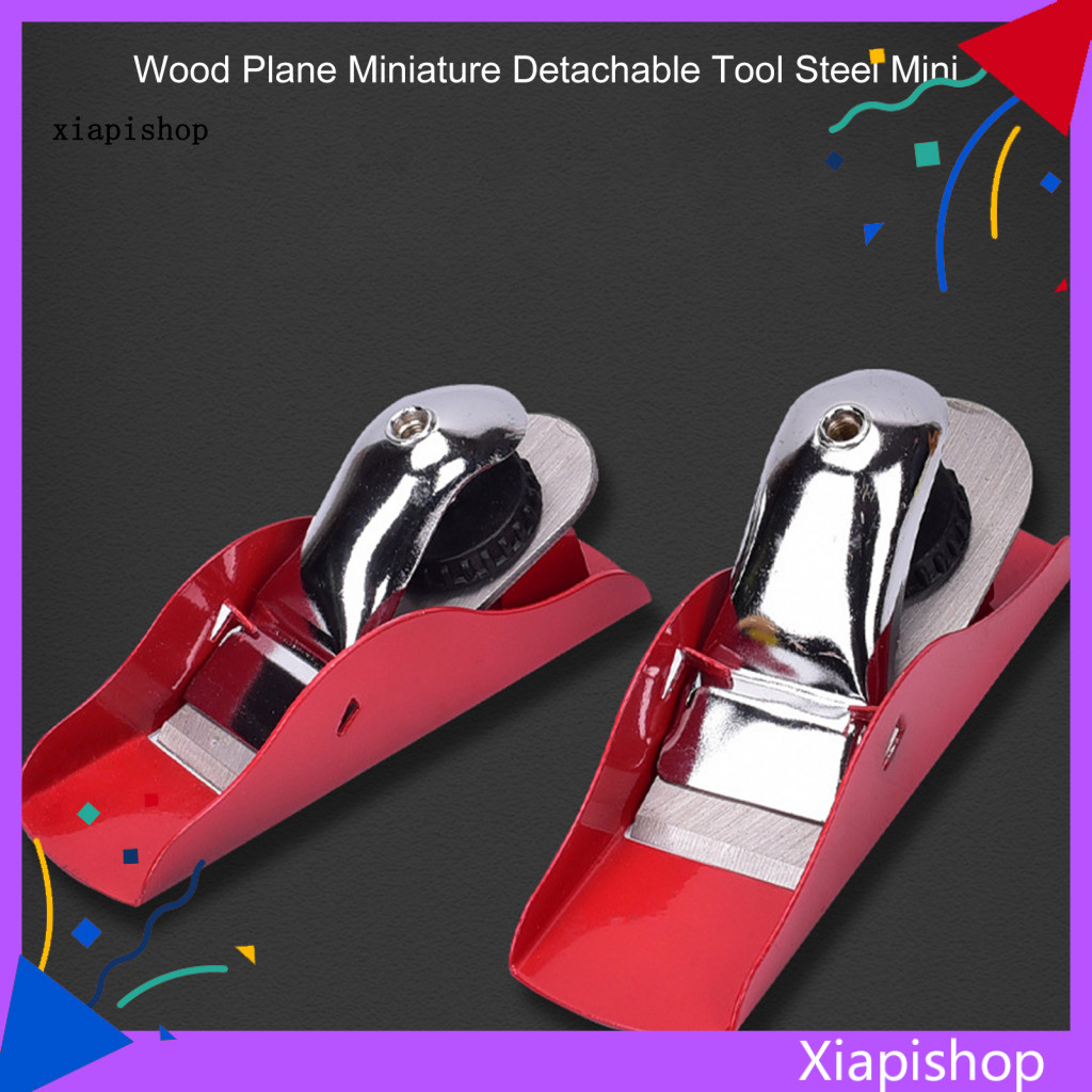 XPS Wood Plane Miniature Detachable Tool Steel Mini Wood Hand Planer ...