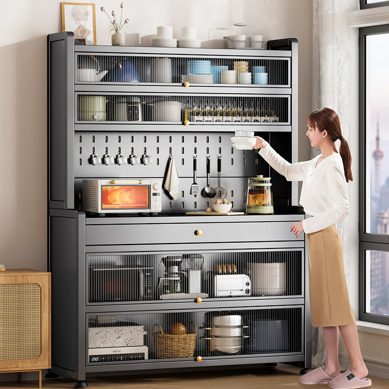 Kitchen Cabinet Multifunctional Kitchen Rack Home Storage Cabinet ...
