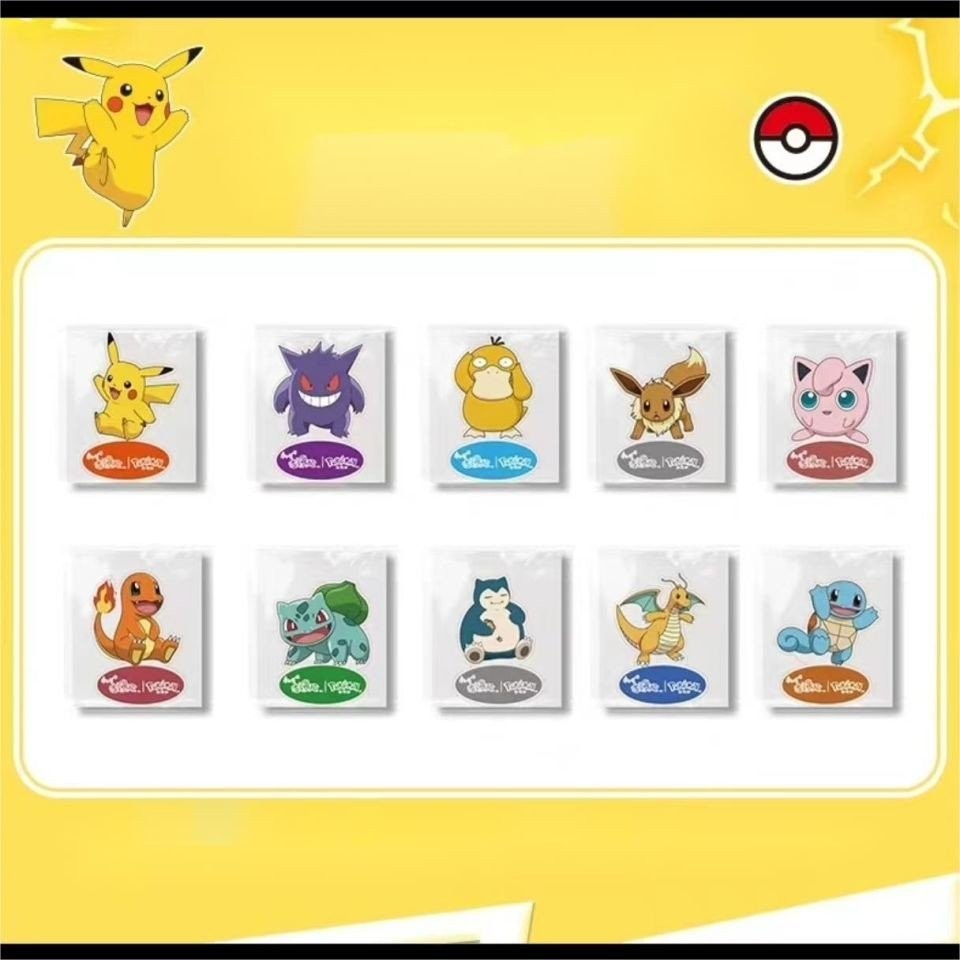 Pokémon Refrigerator Magnet21Master Kong Crispy Snacks Full Set pokemon ...