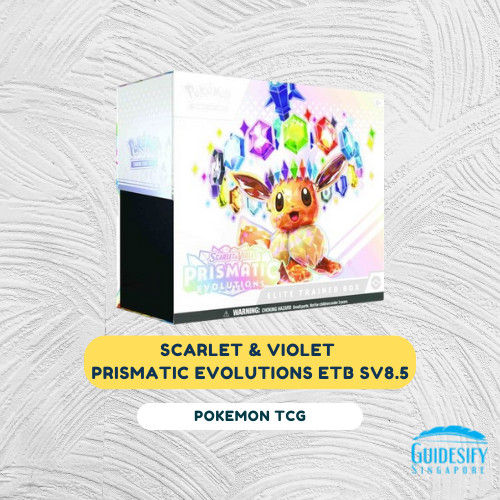 [Local Stocks] Pokémon TCG: Scarlet & Violet Prismatic Evolutions Elite ...