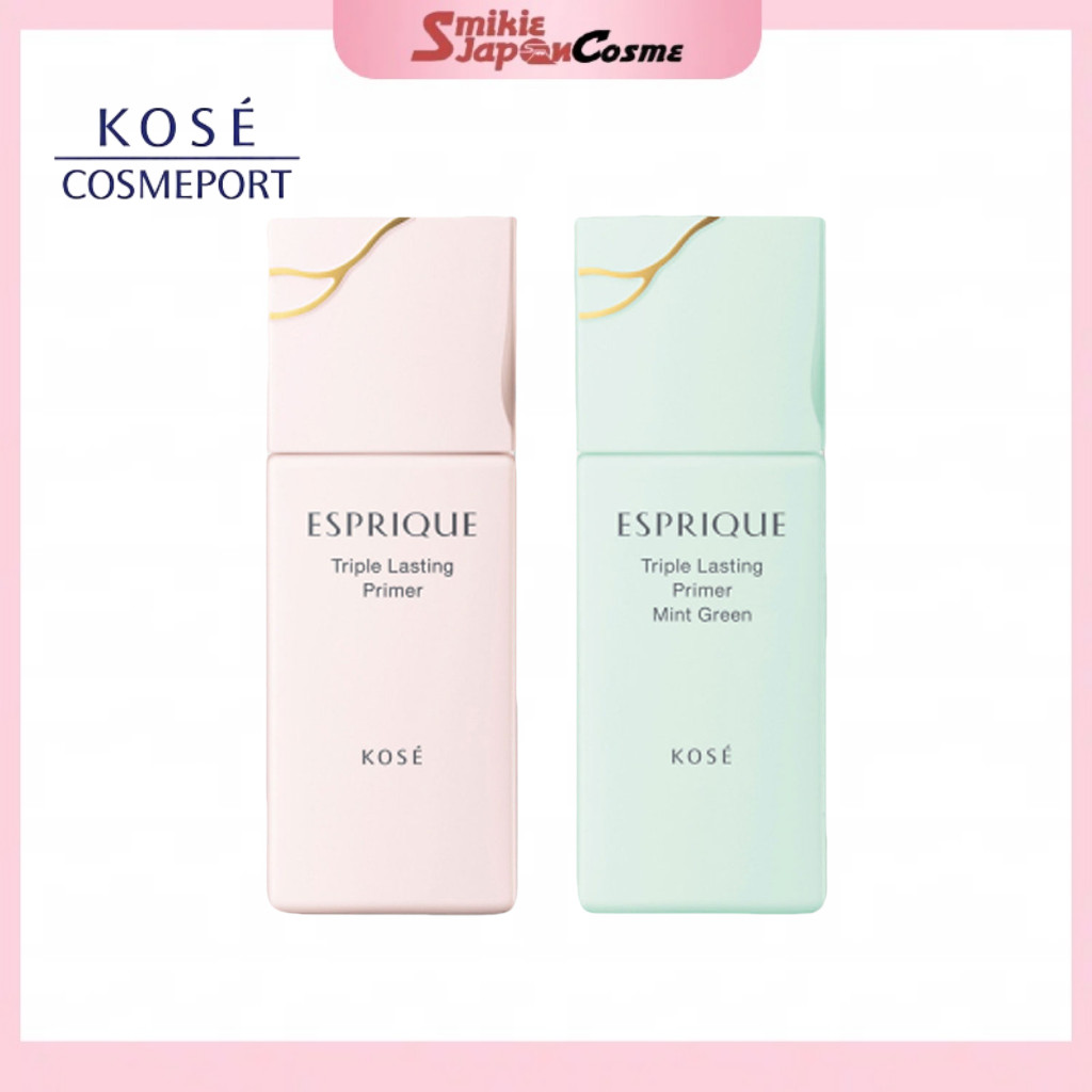 KOSE ESPRIQUE Triple Lasting Primer SPF45 PA++++ 30g/Mint 30g Fragrance Free Direct from Japan ...