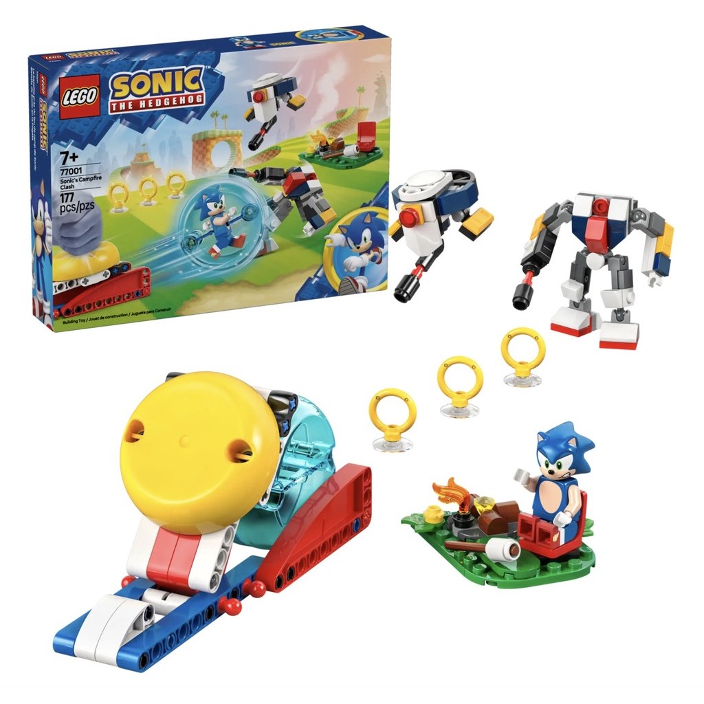 LEGO 77001 Sonic's Campfire Clash | LEGO Sonic the Hedgehog | Shopee ...