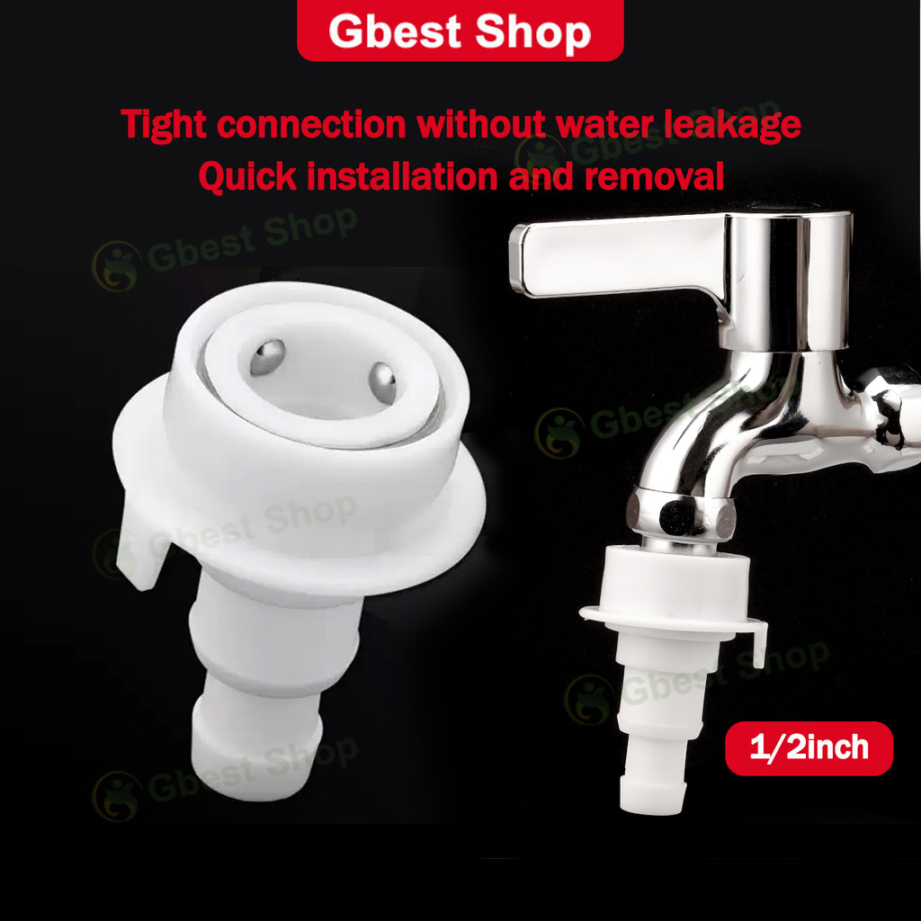 Universal Washing Machine Water Tap Connector 4/6 Inch Adaptor Paip ...