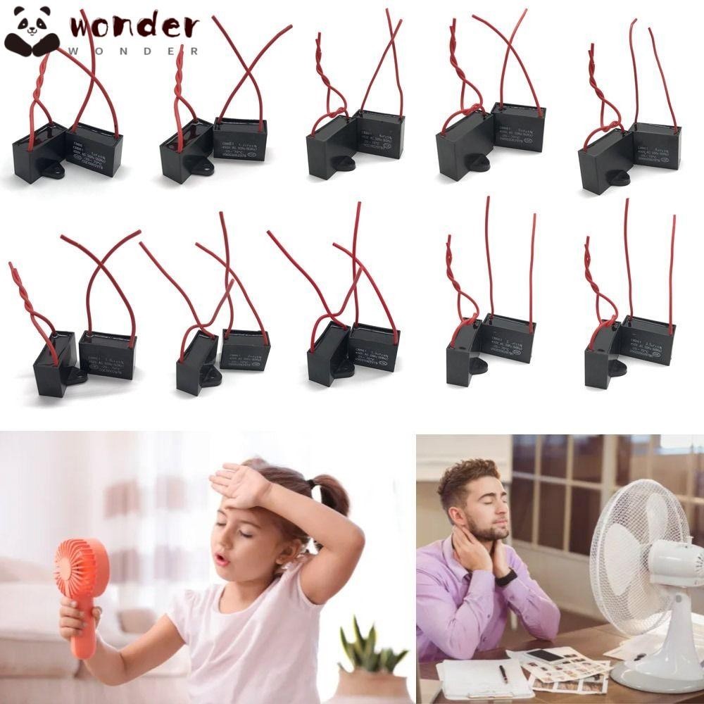 WONDER Start Capacitor, 1/1.2/1.5/2/2.5/3/3.5/4/5/6UF 450V Capacitor ...