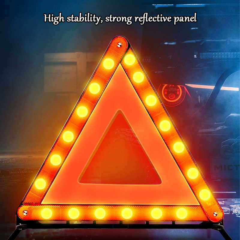 Car tripod reflective warning sign, national standard, foldable for ...