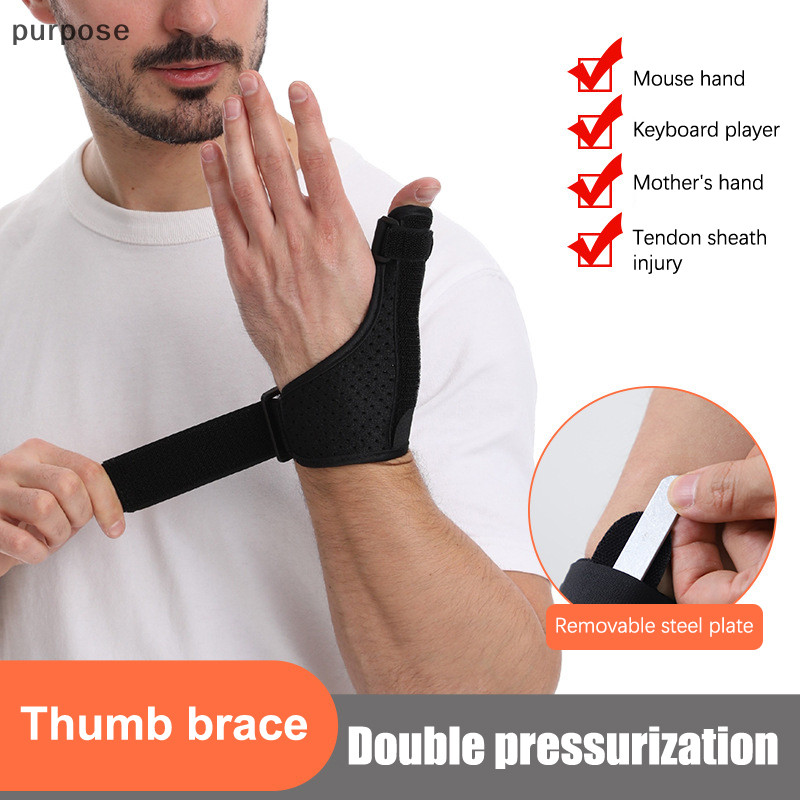 [purpose] Wrap The Thumb Around The Wrist Guard, Protect The Tendon ...