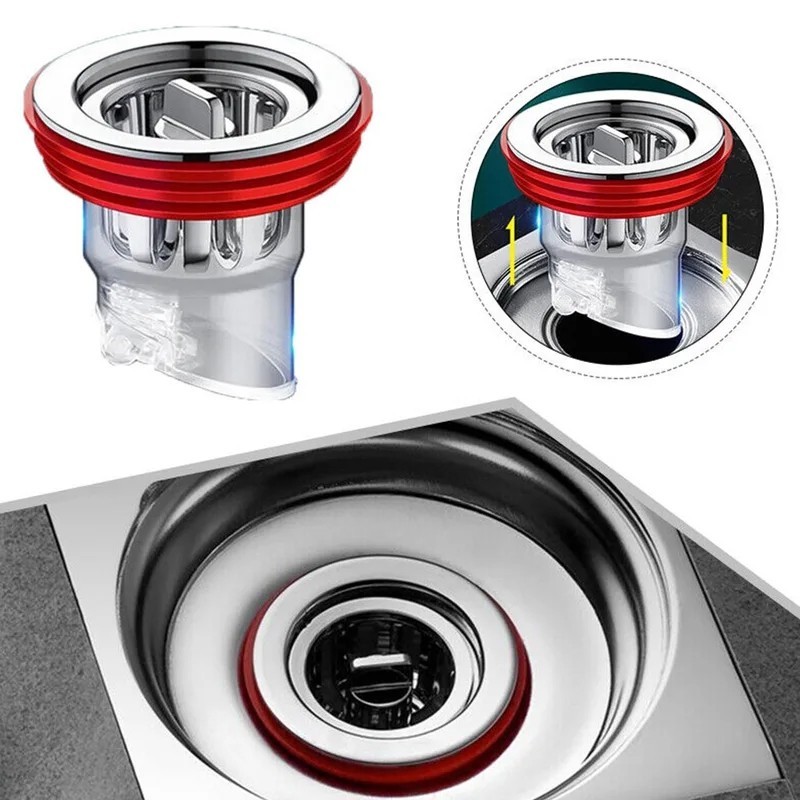 Magnetic Levitation Floor Drain Core Bathroom Insect Odor Prevention ...