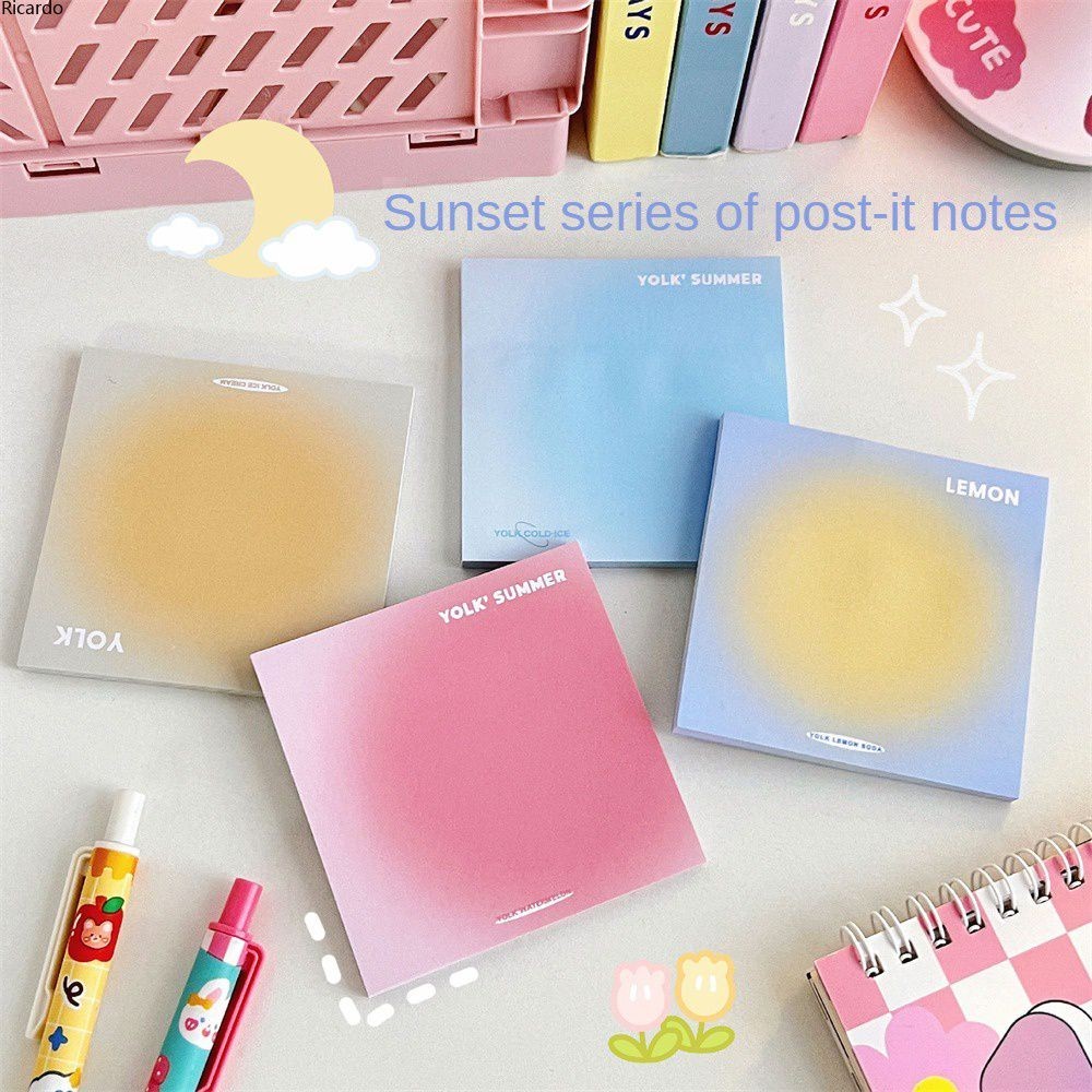 Ins Style Post-it Note School Office Supply Sticky Stationery Notepad ...