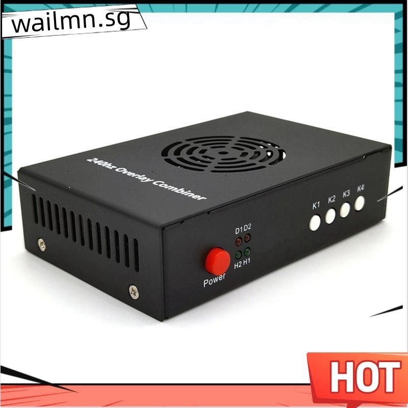 DMA Video Overlay Box 2K 144hz HDMI-Compatible DMA Video Processor High ...