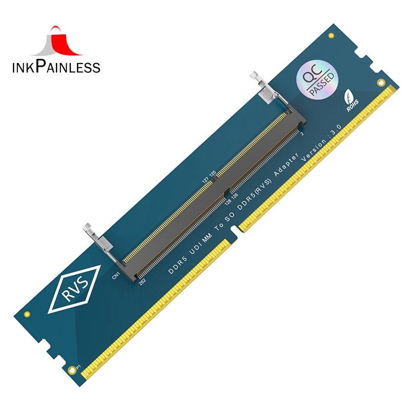 Laptop Ddr5 Ram To So Ddr5 U Dimm Desktop Adapter Card Memory Tester So Ddr5 To Ddr5 U Dimm