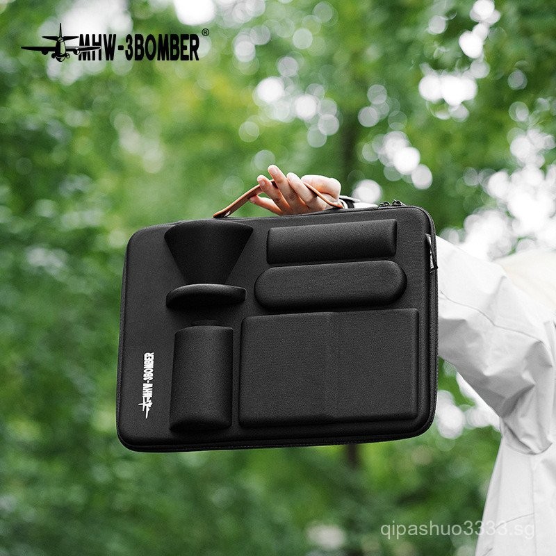 MHW-3BOMBER Bomber Coffee Portable Storage Bag Coffee Grinder Drip ...
